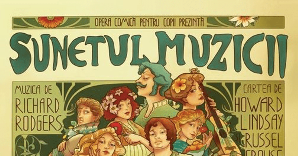 ,,Sunetul muzicii” toată luna ianuarie la Opera Comică pentru Copii