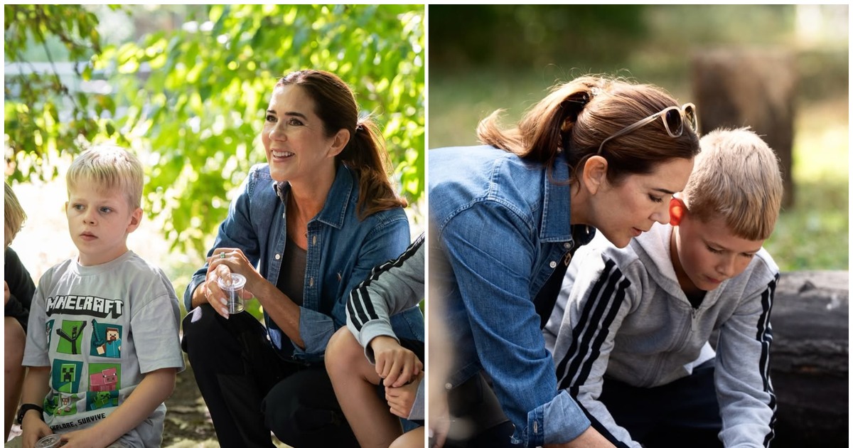 Regina Mary, iar pe urmele Prințesei Kate! S-a bucurat de o zi în natură, îmbrăcată lejer, în denim