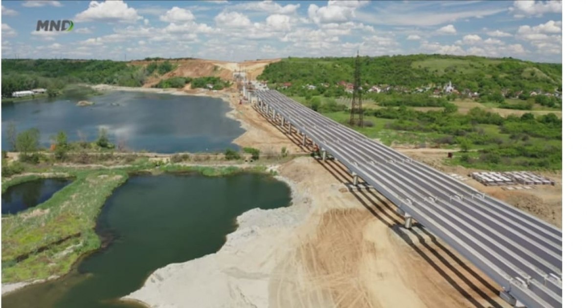 Imagini noi cu podul peste Olt, de pe drumul expres Craiova-Piteşti ...