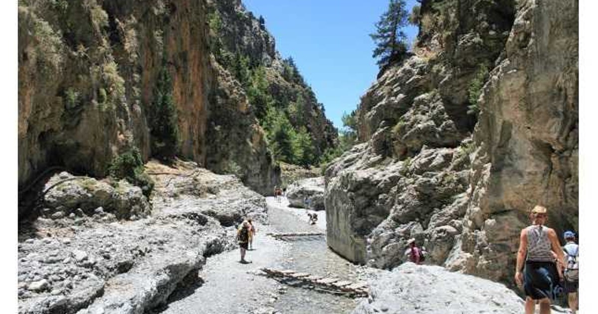 FOTO Samaria-Creta, o minune naturală care nu trebuie ratată | adevarul.ro