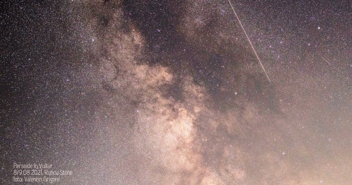 Perseide 2021. Ploaie de stele căzătoare pe cerul României | adevarul.ro