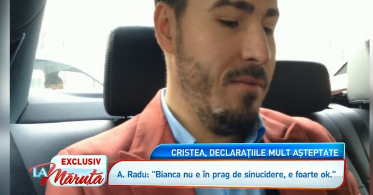 Adrian Cristea despre aventura la Paris cu Bianca: «Nu e momentul acum»