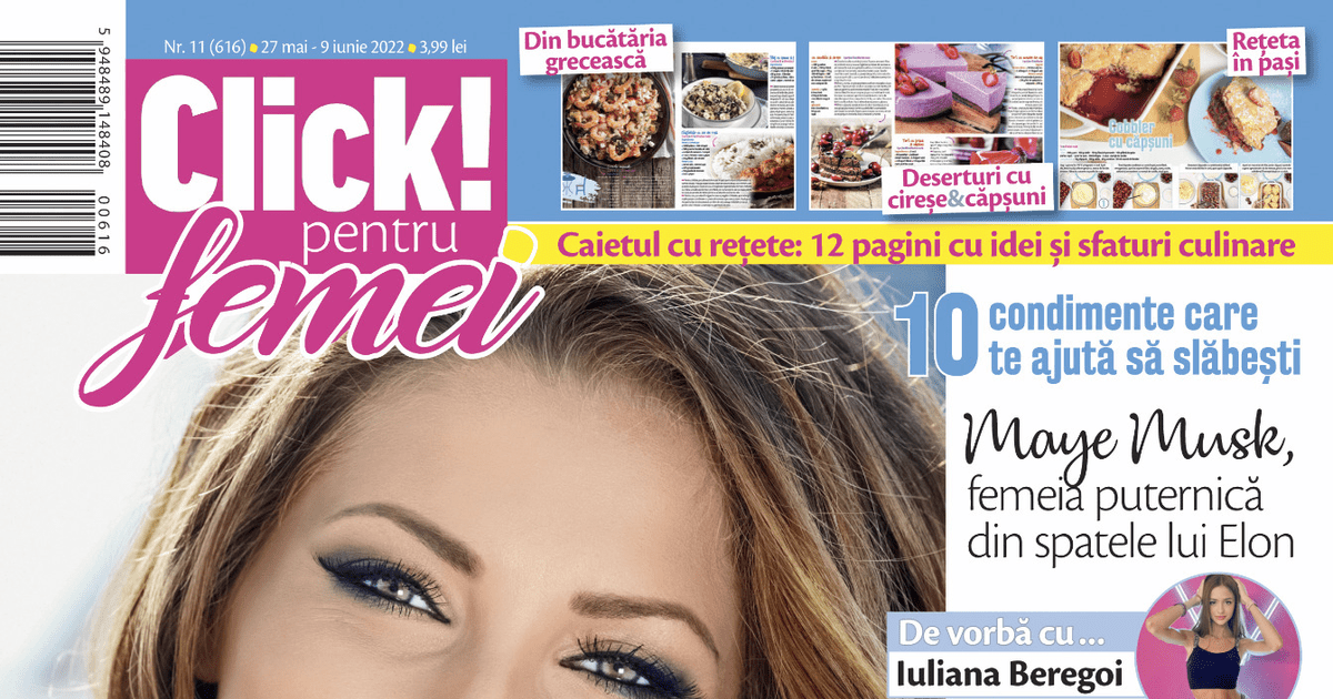 Cea mai nouă ediție a revistei „Click! Pentru femei‟ te așteaptă la ...