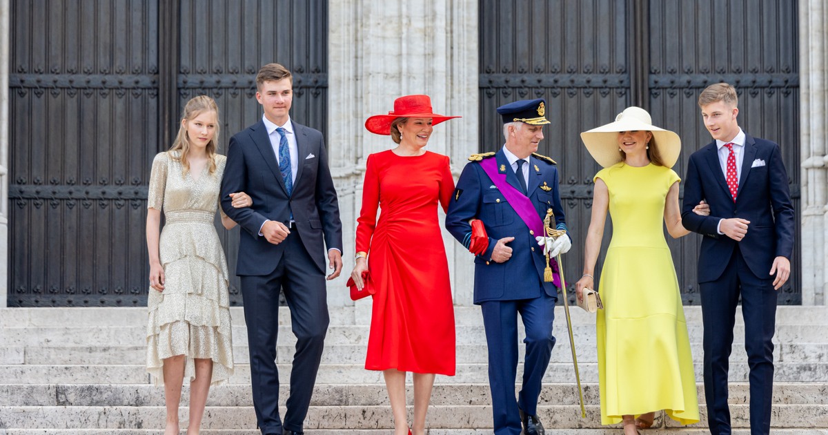 Sărbătoare în Belgia! Regii Philippe și Mathilde în culmea fericirii ...