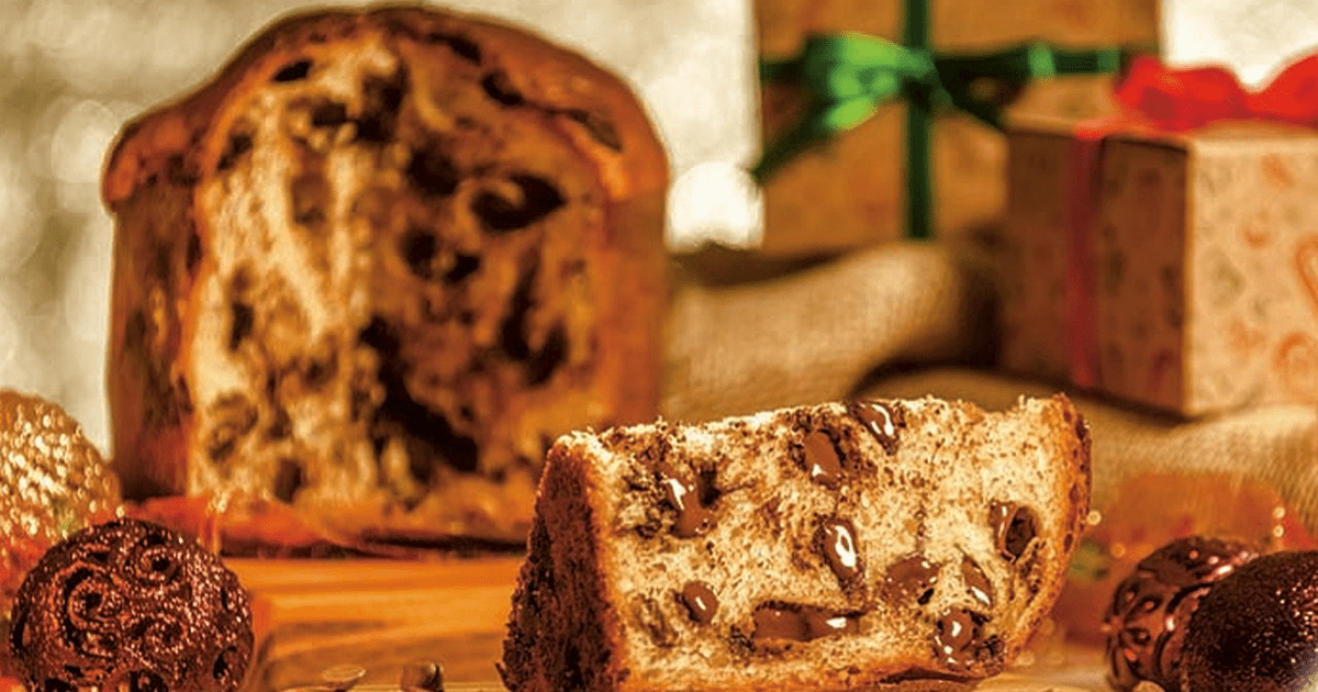 Panetone cu ciocolată