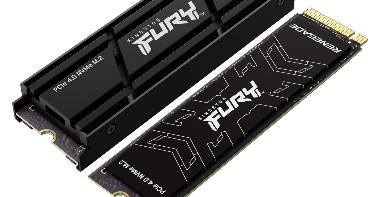 Kingston lansează și un SSD cu radiator din seria FURY Renegade ...