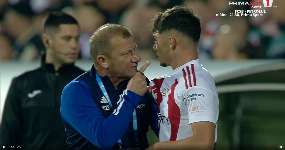 Gest scandalos al lui Dorinel Munteanu la adresa propriului jucător. Oțelul rămâne neînvinsă și ...