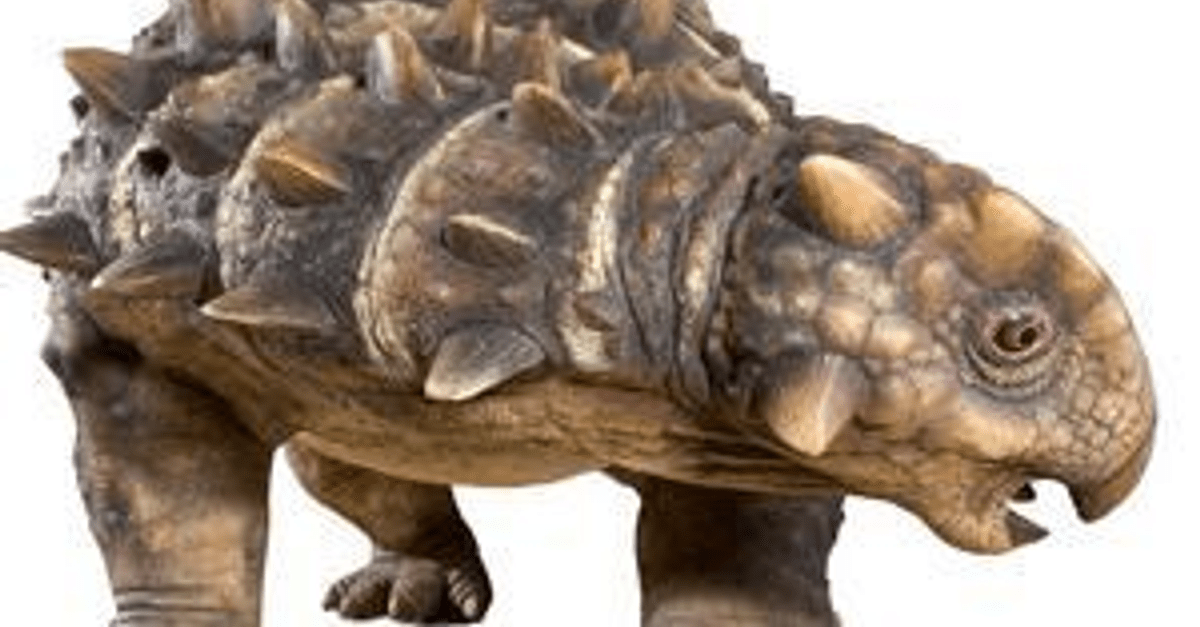 Americanii au descoperit dinozaurul cu armură