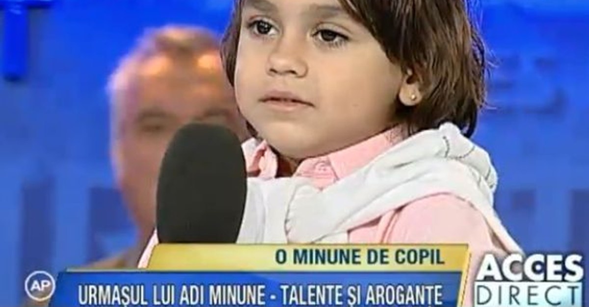 Adrian Minune are o minune de copil de cinci ani