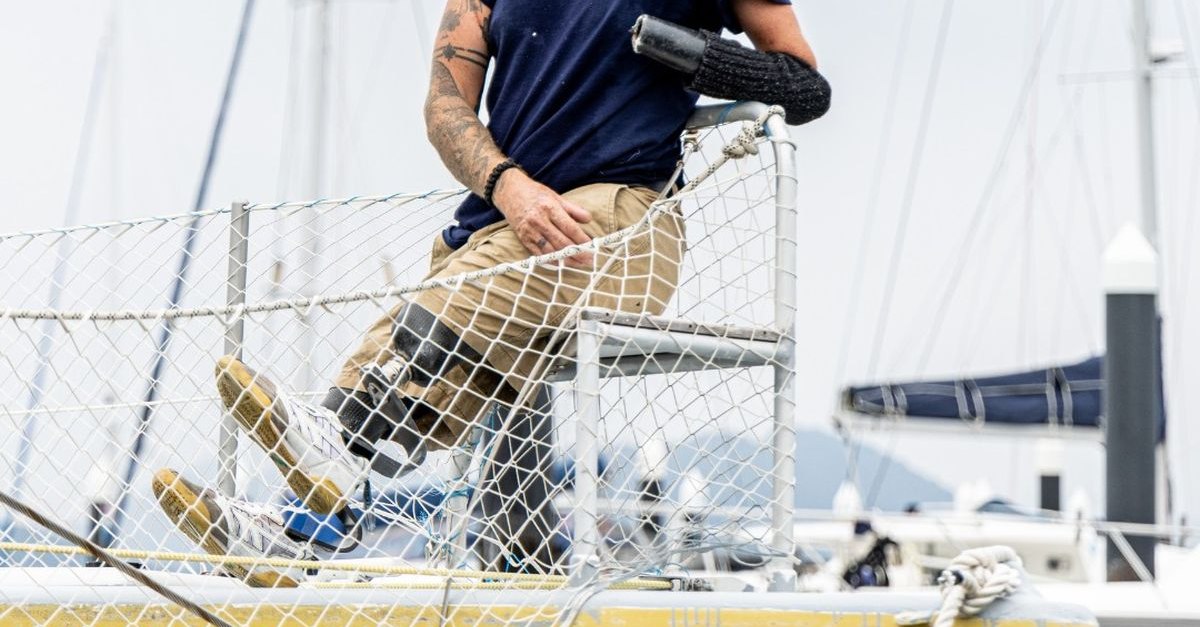 Primul om triplu amputat care a traversat singur un ocean! El a ...