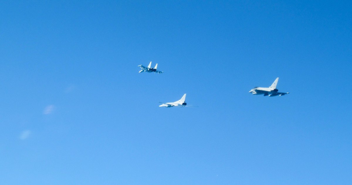 Avioane rusești, interceptate de Marea Britanie la frontierele NATO ...