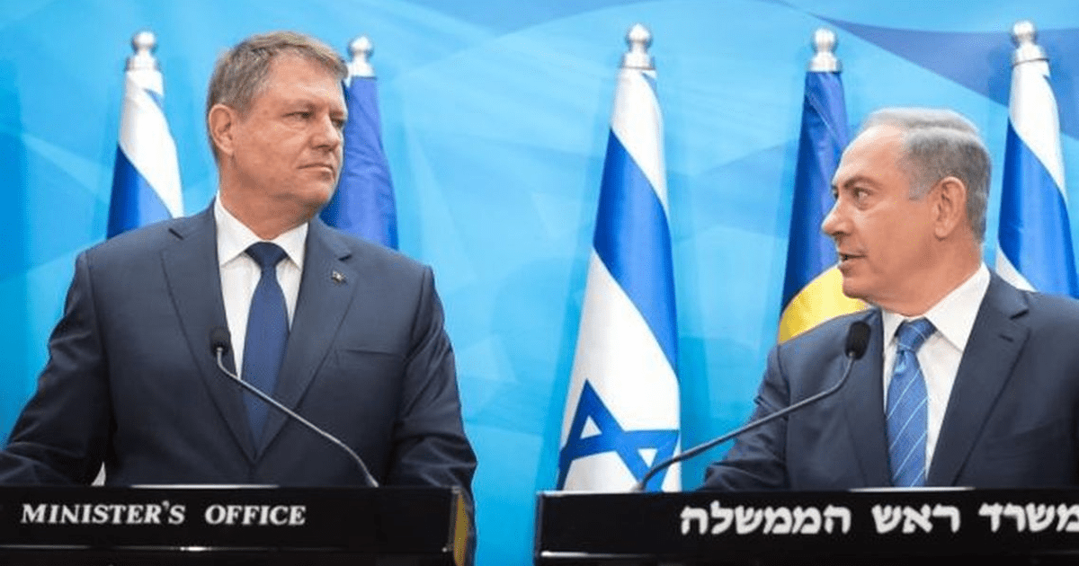 Își mută România ambasada din Israel la Ierusalim? Convorbire Iohannis ...