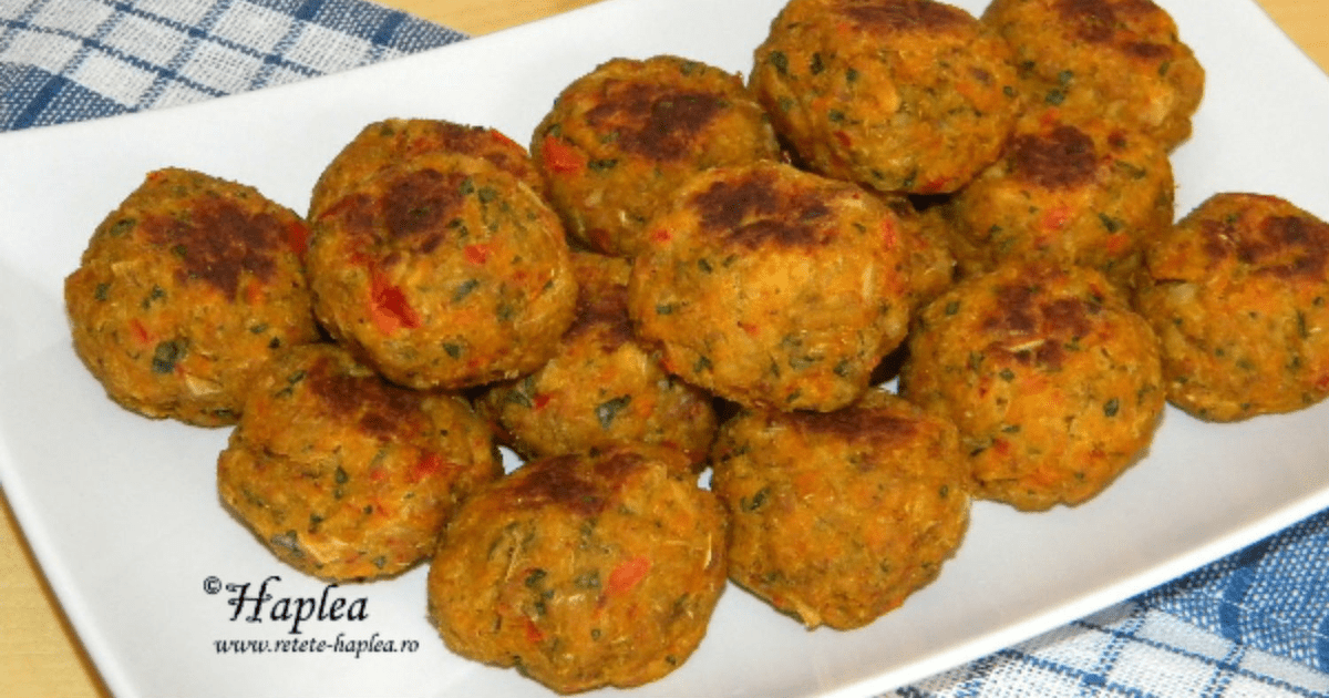 Chiftele din legume fierte