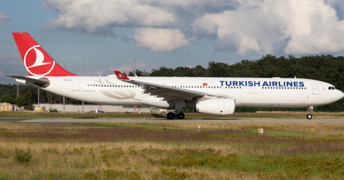Balize distruse de un avion al Turkish Airlines pe Aeroportul „Henri ...