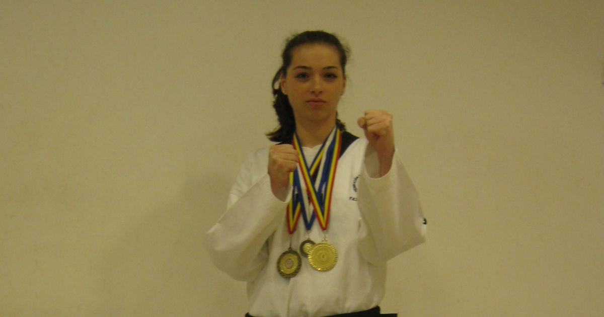 Mihaela Cristina Codreanu este campioana care vrea să devină jandarmeriţă | adevarul.ro