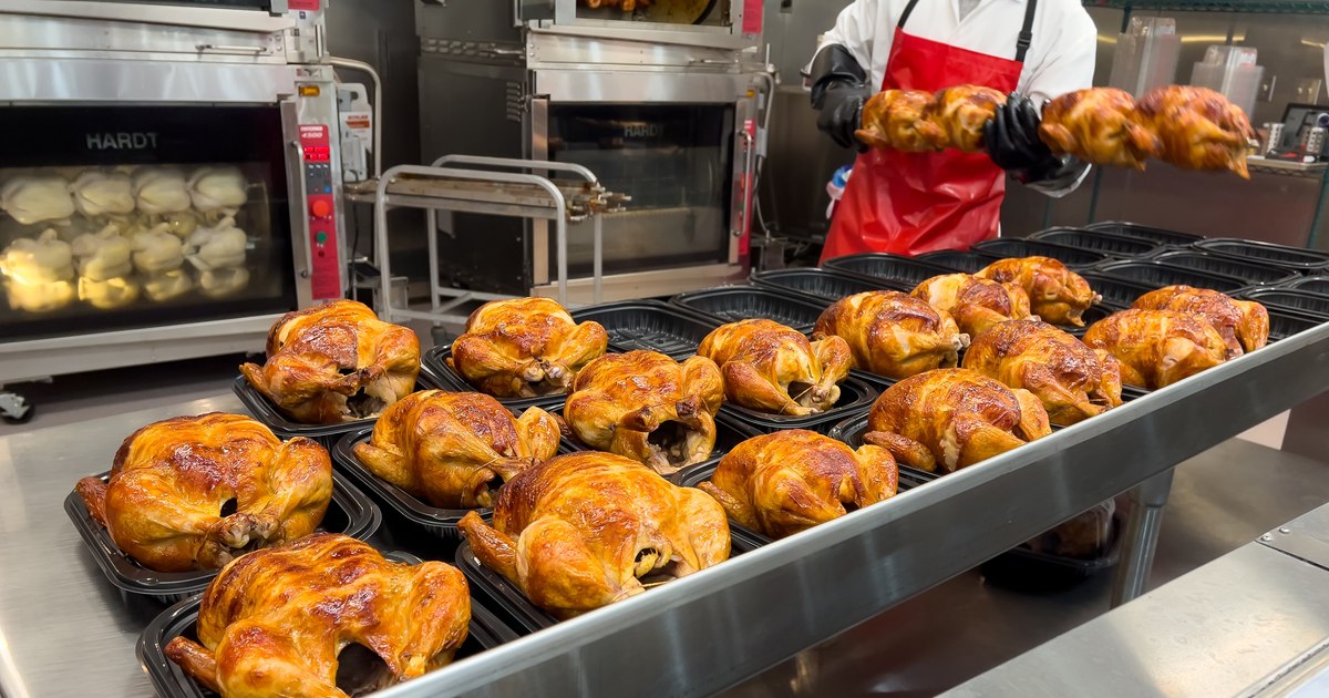 De ce puiul la rotisor are un gust atât de bun? Secretul cărnii ...