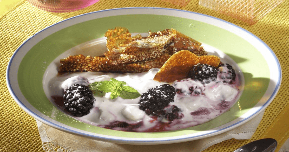 Desertul rece cu iaurt, dulcele sănătos