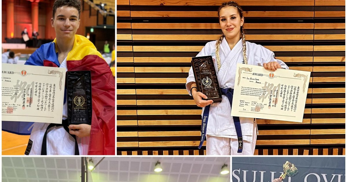 Povestea elevilor din Argeș, campioni mondiali la Ashihara Karate. „Ne-a oferit o educație de ...
