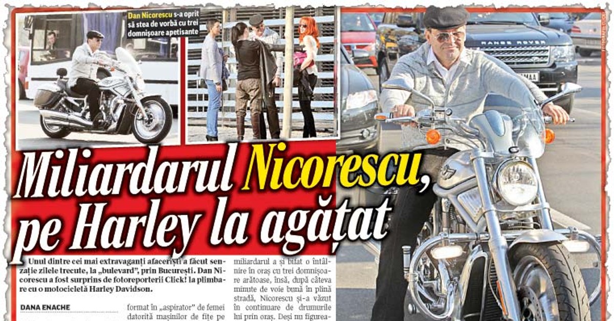 FOTO Miliardarul Nicorescu şi-a scos bolizii de lux la benzinărie