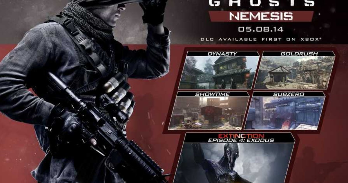 Nemesis, mult-aşteptatul DLC pentru Call of Duty: Ghosts, ajunge curând ...