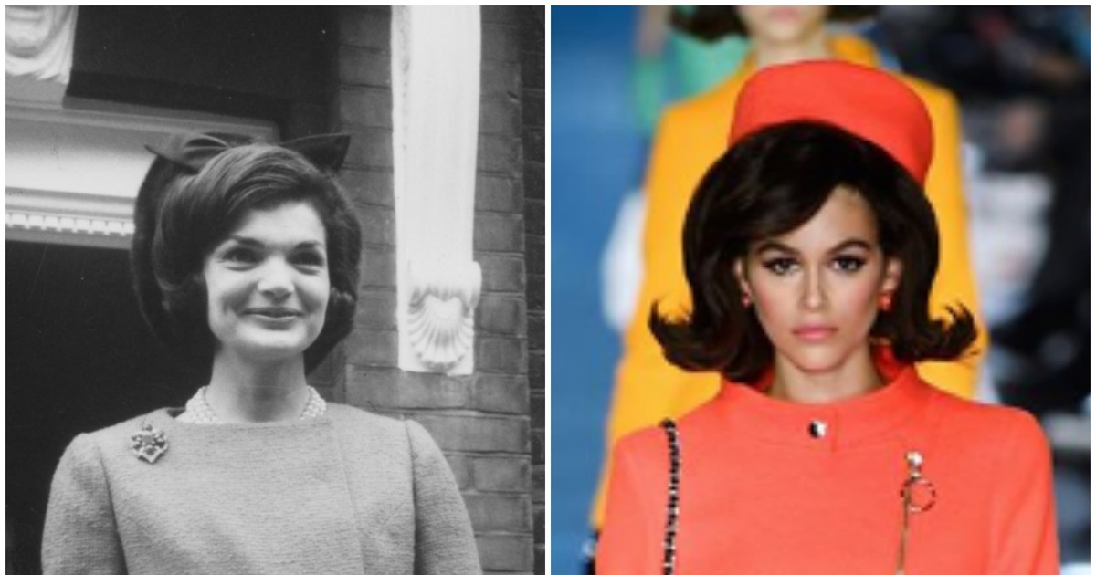 Kaia Gerber s-a transformat în Jackie Kennedy, iar asemănarea este ...