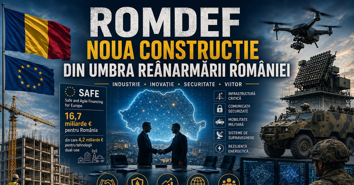 ROMDEF: Noua construcție din umbra reînarmării Românie | adevarul.ro
