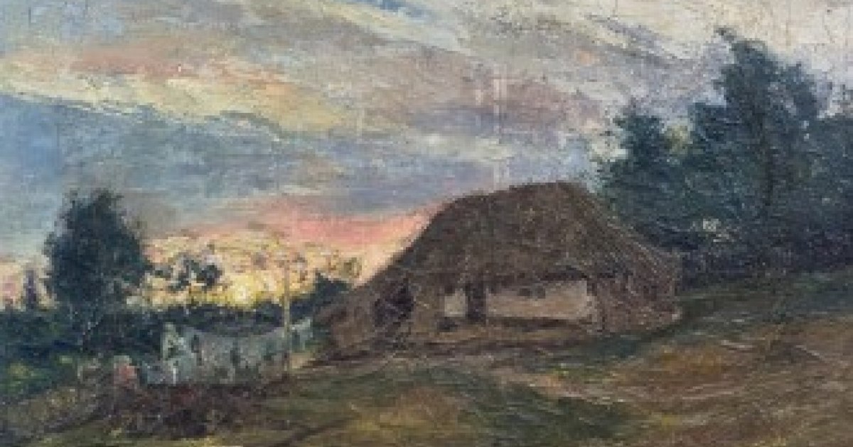 Ion Andreescu şi „Marginea satului la apus de soare”, un mărţişor ...