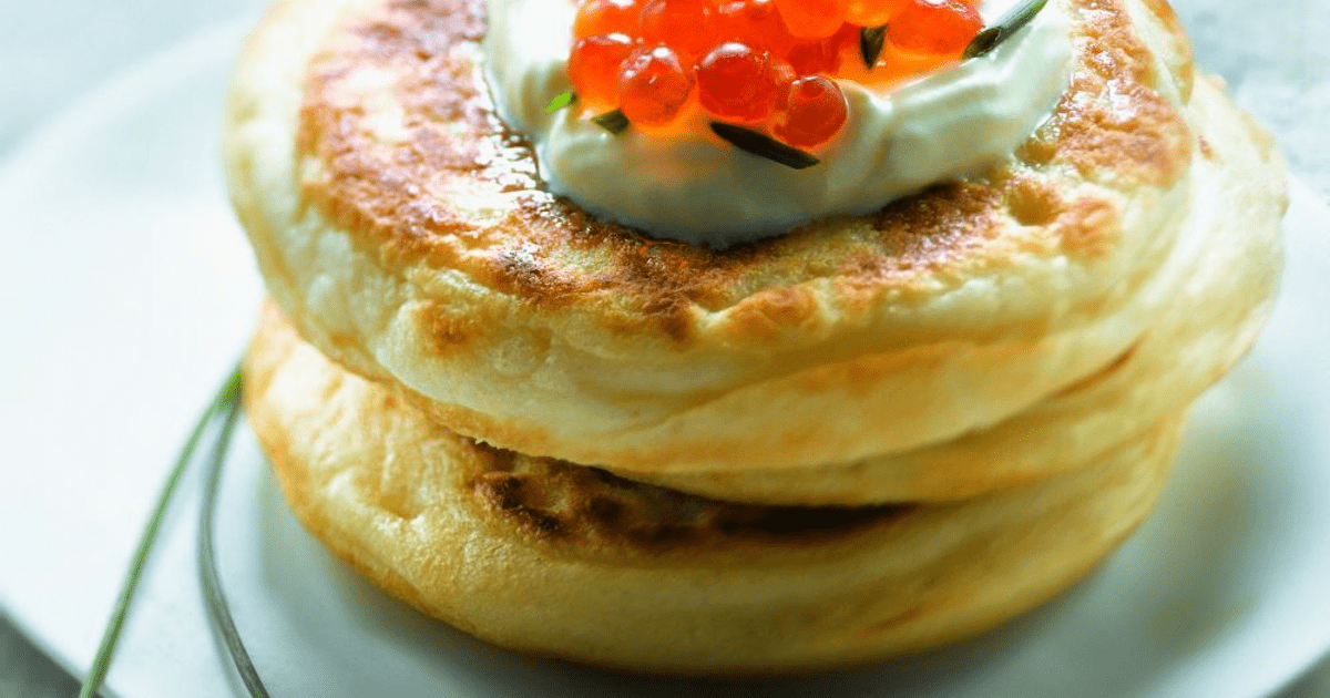 Blinii cu icre de Manciuria