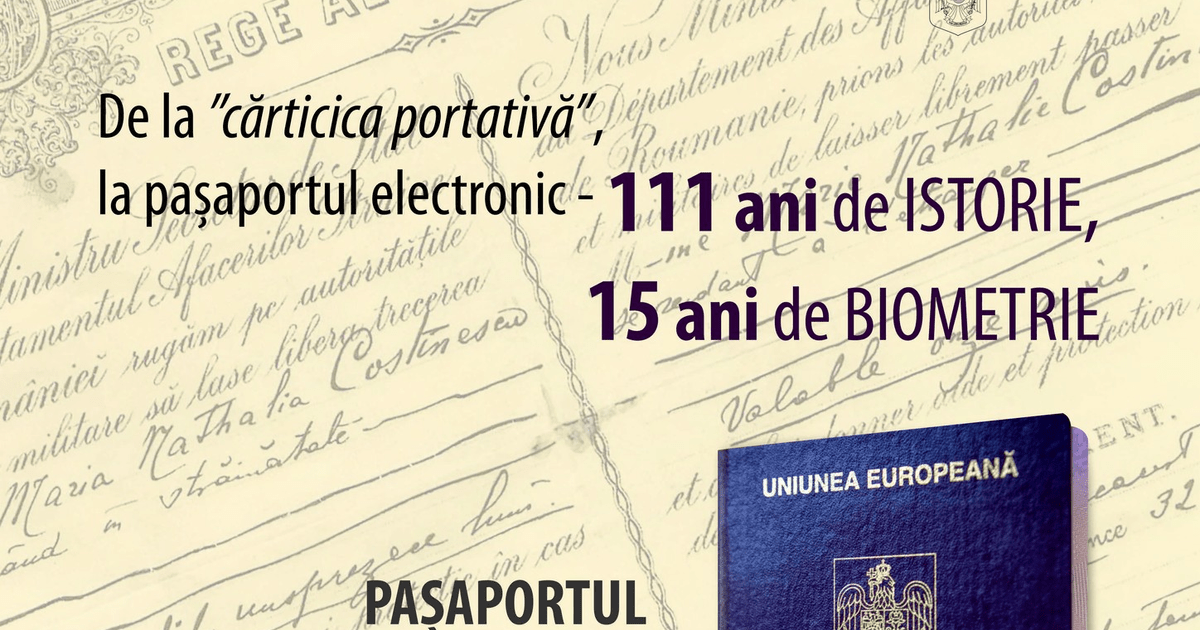 19 martie – Ziua pașaportului românesc