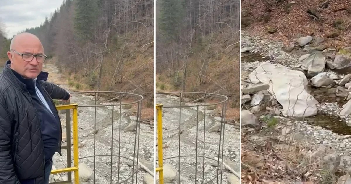 Râul Doftana aproape a secat. Localnicii acuză că microhidrocentralele ...