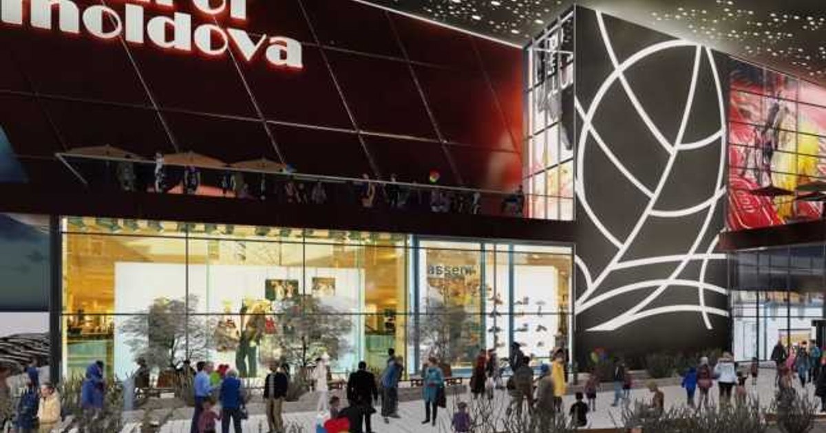 VIDEO Mall construit într-o comună din Iaşi pe 100.000 de metri pătraţi ...