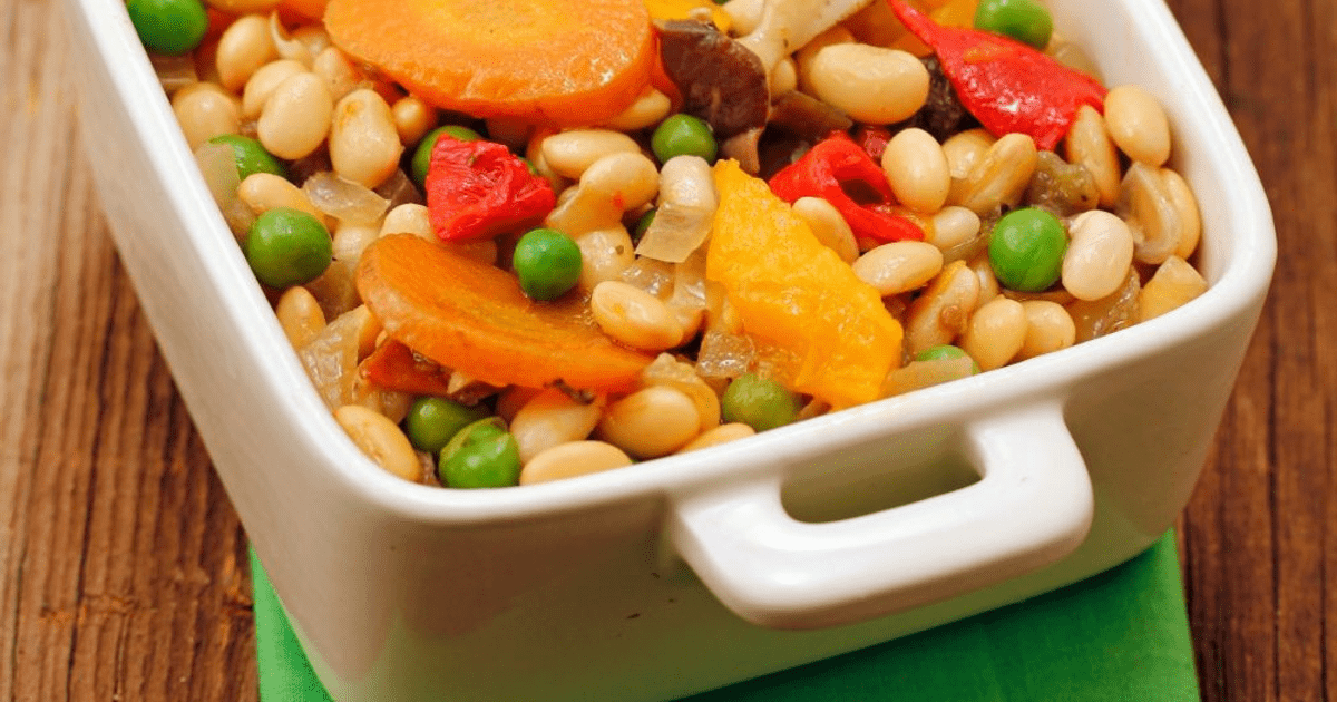 Mâncare de soia cu legume (de post)