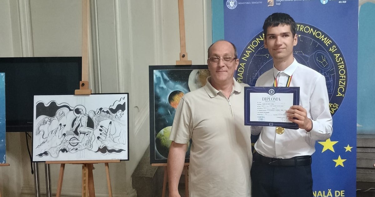 Olimpicul genial de la internat. Mario Scurtu a câștigat trei medalii ...