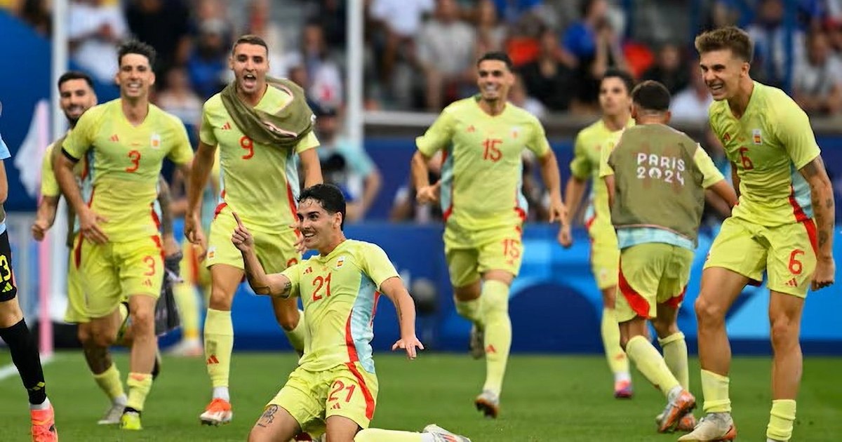 Spania, campioană olimpică la fotbal. Finală fabuloasă la Paris, contra ...