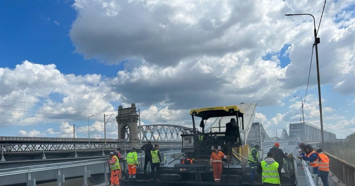 Ultimele lucrări la podul peste Borcea de la Feteşti. Când se ...