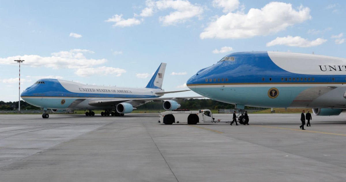 Casa Albă își ia rămas-bun de la unul dintre avioanele Air Force One ...
