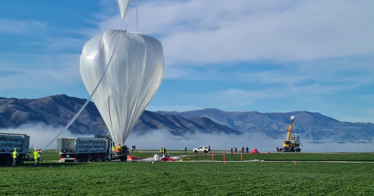 NASA a lansat un balon cu super-presiune din Noua Zeelandă VIDEO ...