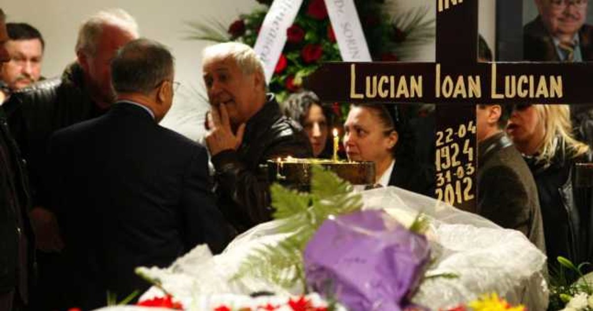 Ion Lucian, înmormântat cu onoruri şi aplauze | adevarul.ro