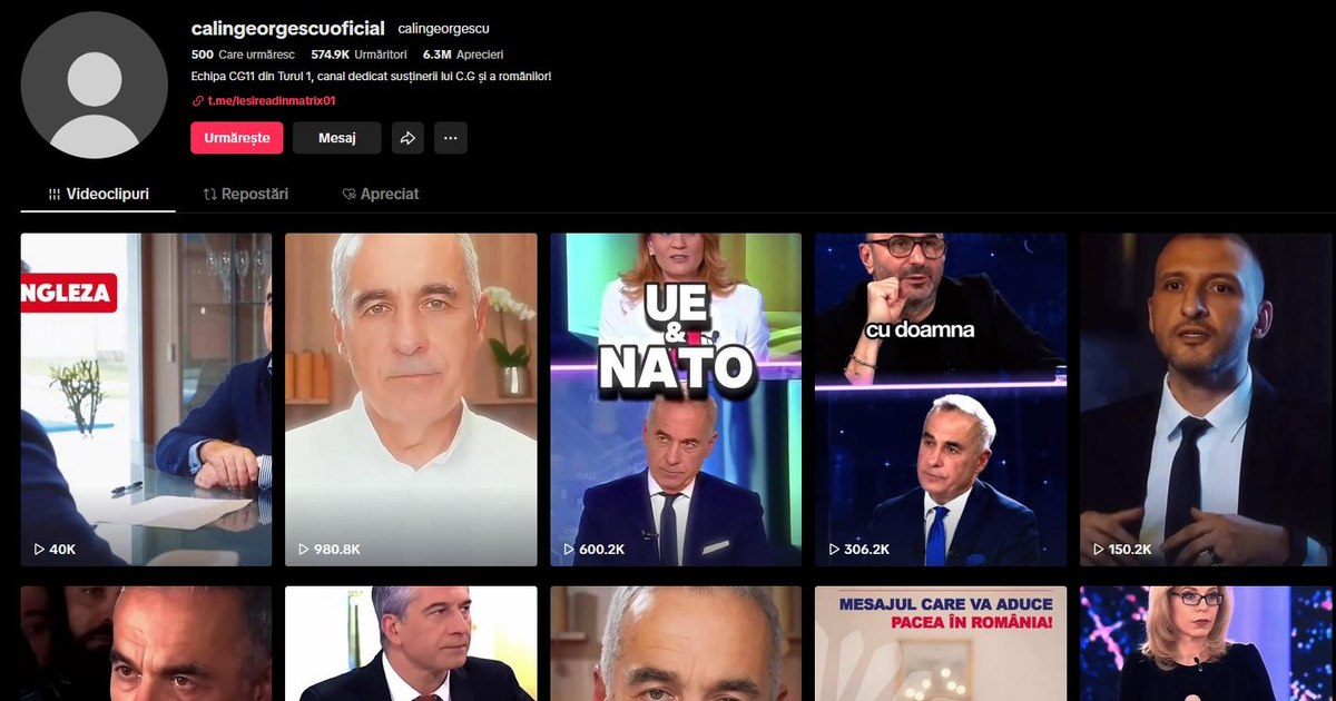 Influencerii TikTok care l-au promovat pe Georgescu fug din România după deschiderea anchetei ...