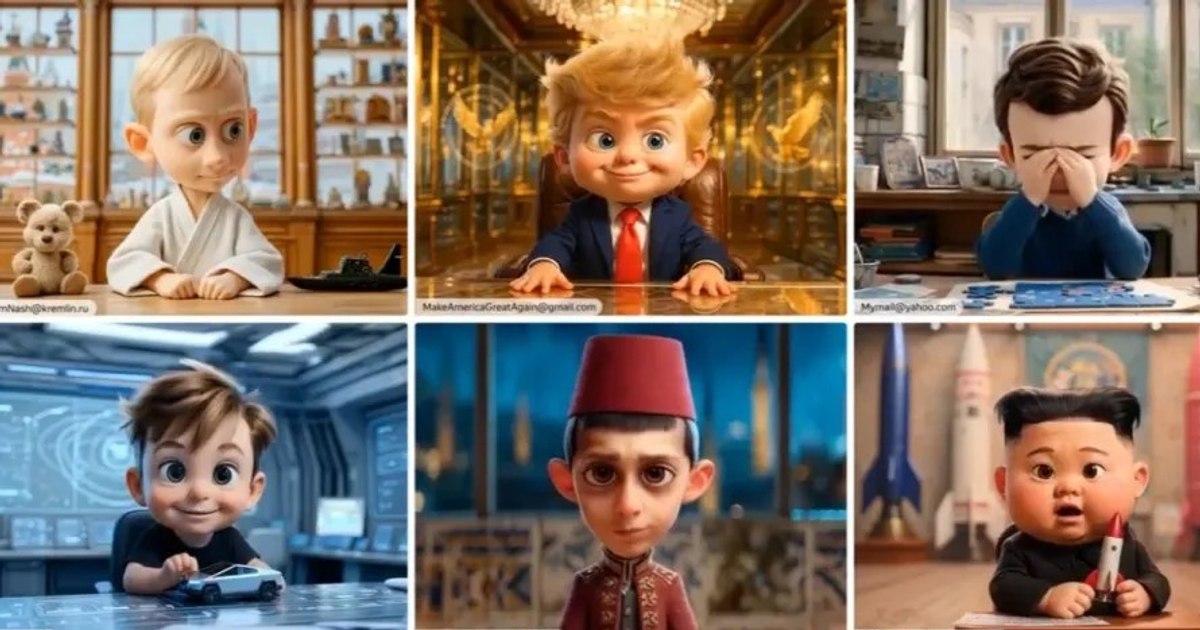 Putin, copiii și propaganda: Desene animate cu lideri mondiali ...
