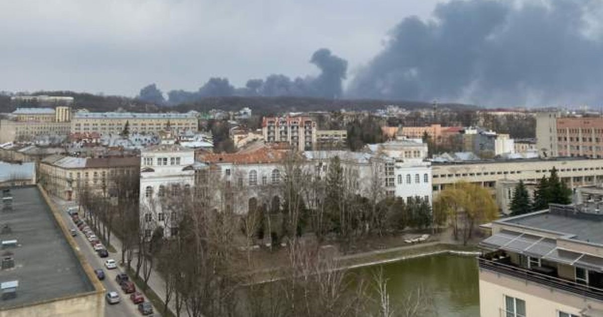 Un atac cu rachetă a lovit infrastructuri militare din regiunea Liov ...