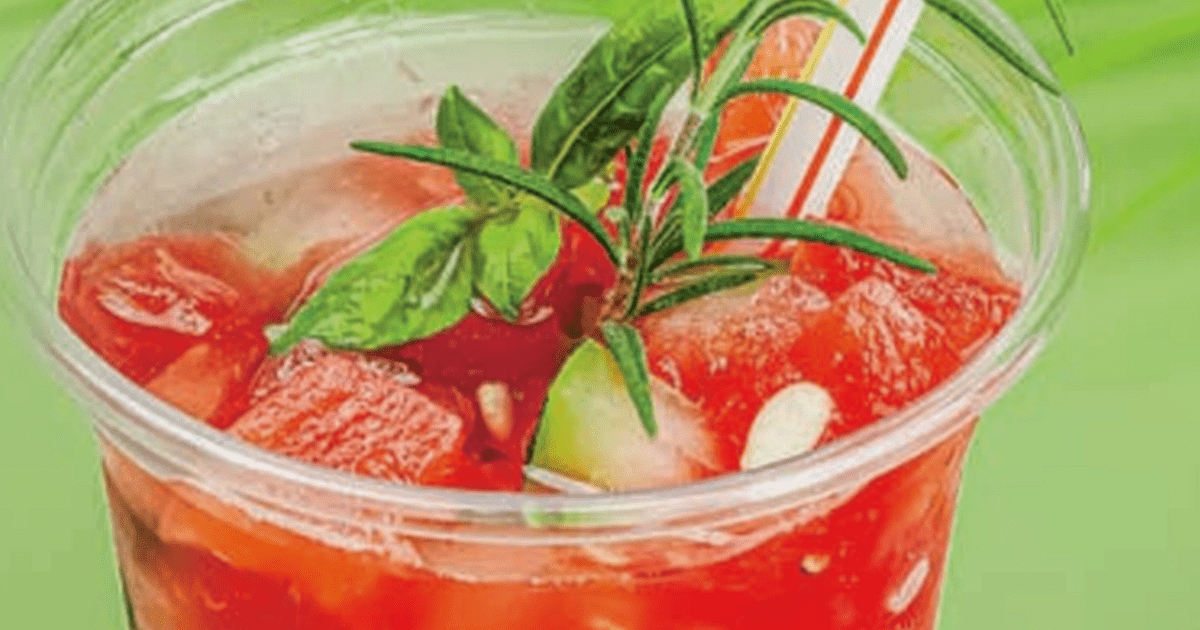 Cocktail de pepene verde