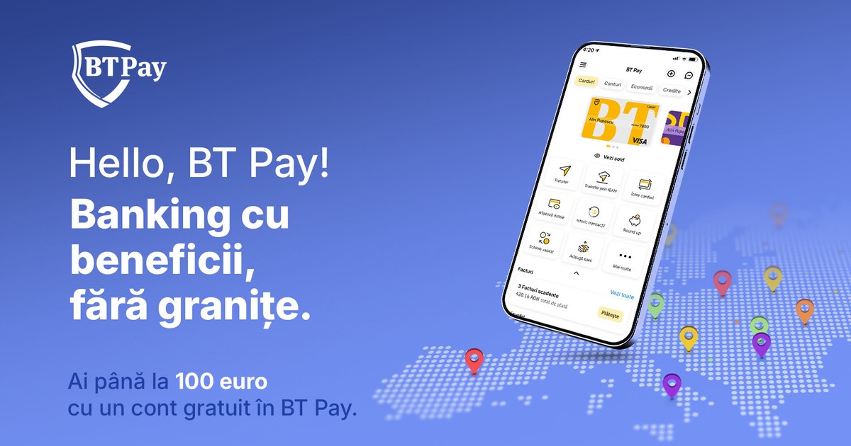 Hello, BT Pay! O soluție de banking digital pentru românii din diaspora ...
