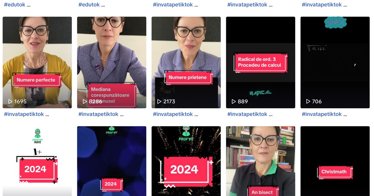 TikTok, instrument de învățare, nu doar canal de divertisment. Ce ...
