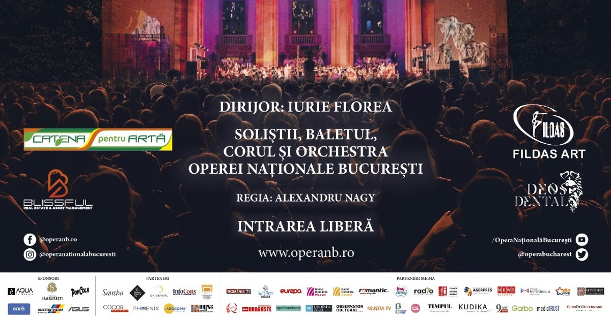Opera Națională București prezintă Promenada Operei, ediția a XIII-a ...