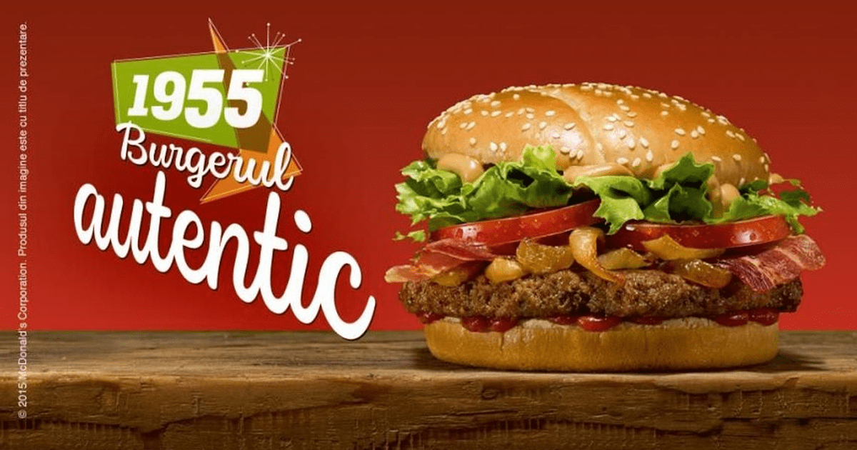 McDonald’s a lansat 1955, un burger care a făcut istorie (P)