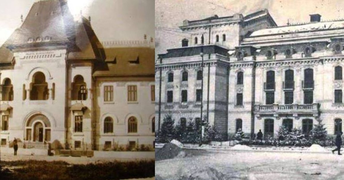 FOTO Povestea a două edificii centenare emblematice, construite în timp ...