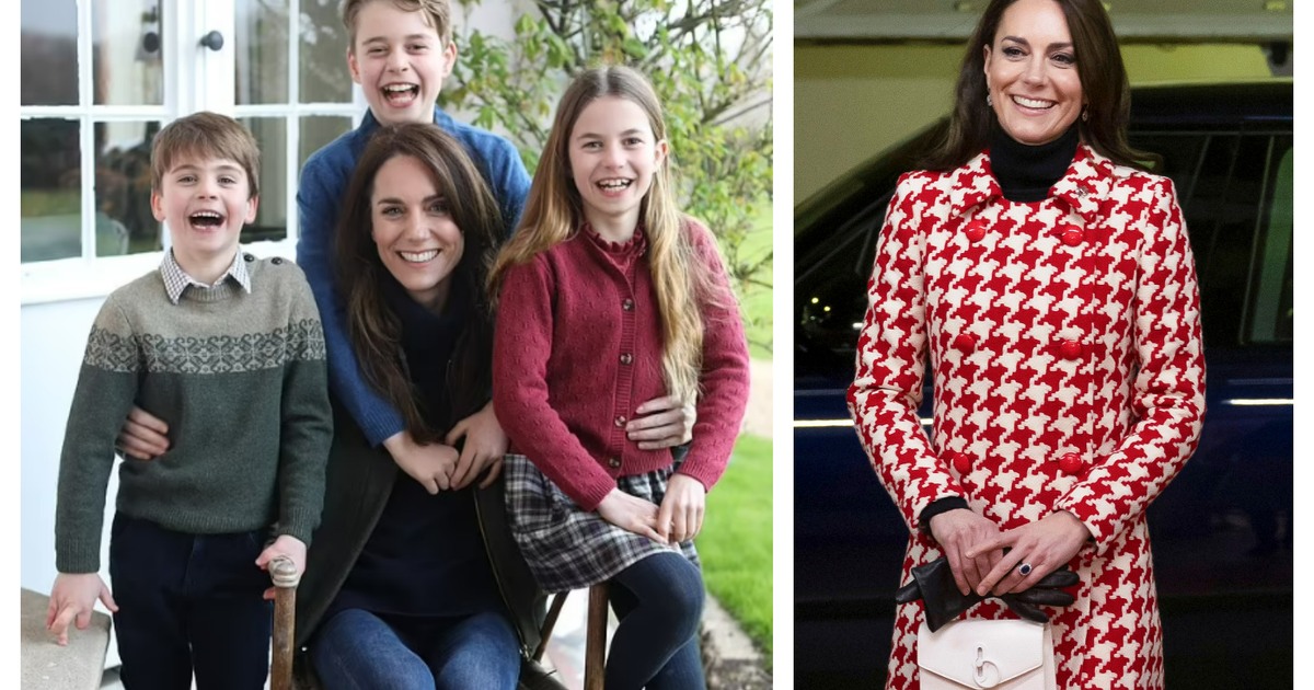 Kate Middleton este bine! Palatul publică prima poză cu prințesa și cei ...