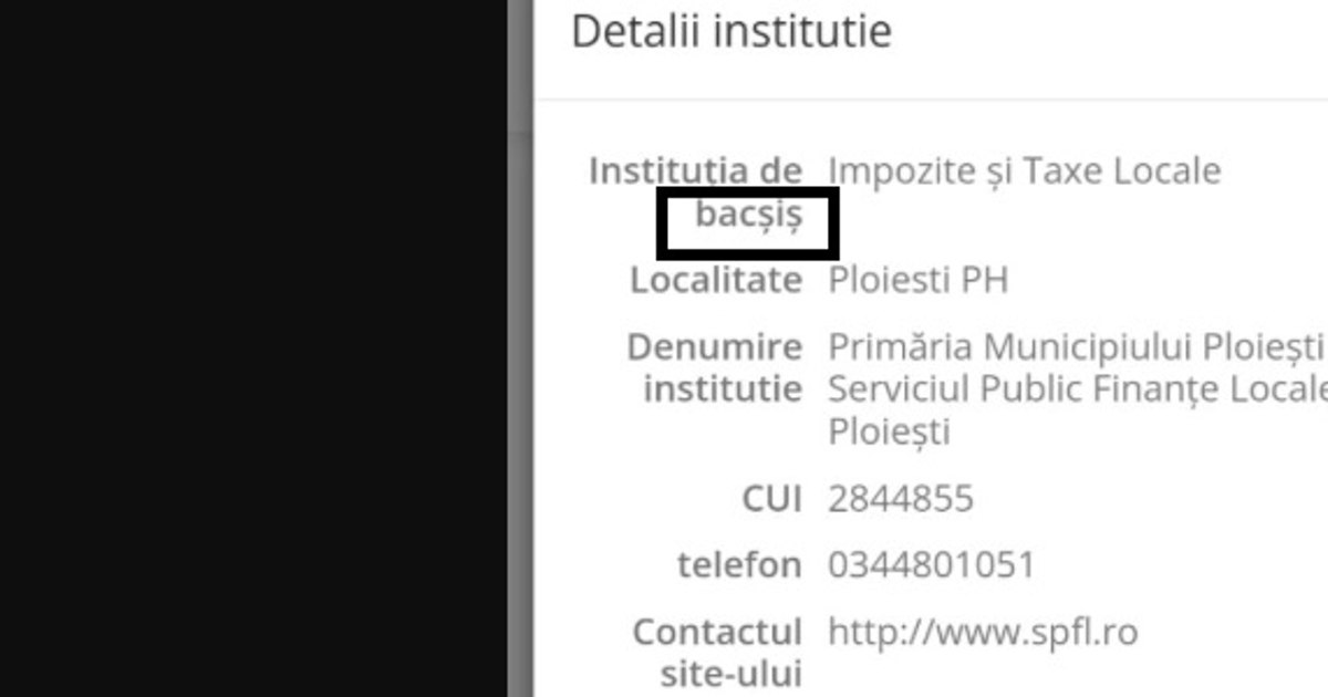 Un bărbat a rămas uimit când platforma Ghiseul.ro i-a cerut să lase ...