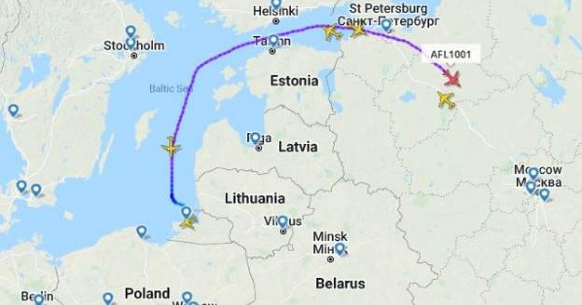 Companiile aeriene ruse sunt forţate să zboare pe rute ocolitoare către ...